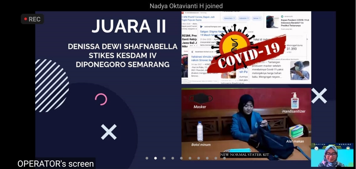 Pengumuman Juara II Video Edukasi Kesehatan Dustira Nursing 2021 ...